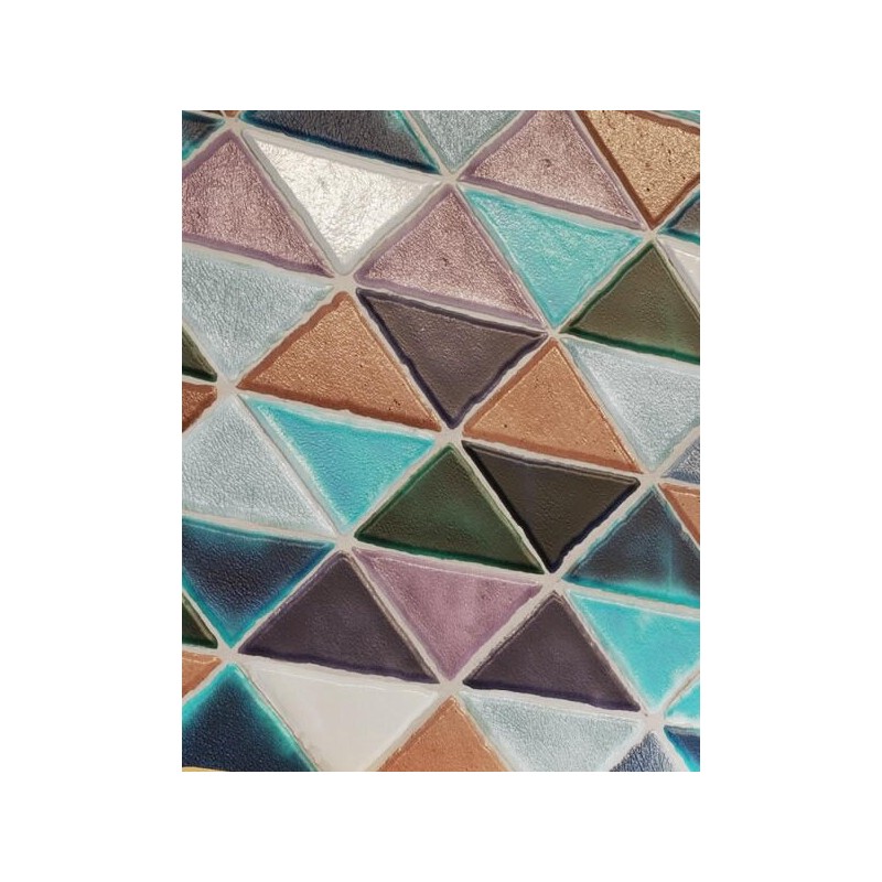 I COTTI FATTI A MANO TRIANGOLO COTTO BIANCO PERLA 10X14 cm 16 mm ...